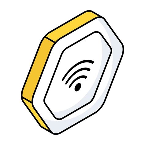 An Icon Design Of Wifi Signal 20084225 Vector Art At Vecteezy