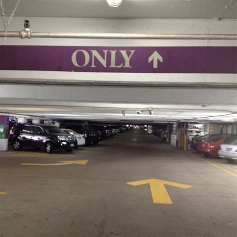 Purple Parking Garage Galleria Dallas