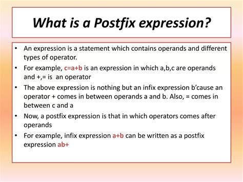 Presentation Infix To Postfix Conversion 1531299924 342570 Pptx