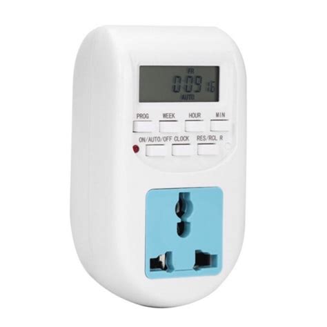 Timer ทามเมอร์ เครื่องตั้งเวลาดิจิตอล 220v 10 แบบเสียบปลั๊ก Shopee Thailand