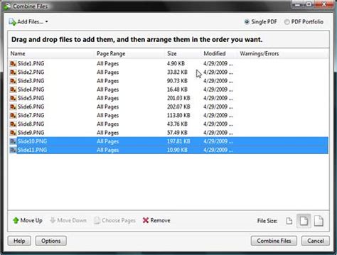 Exporting Slides Insert Multiple New Slide Pages In Adobe Acrobat Presentations Glossary