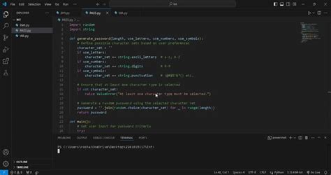 Roshan Sahoo On Linkedin Task 2 Random Password Generator Generate