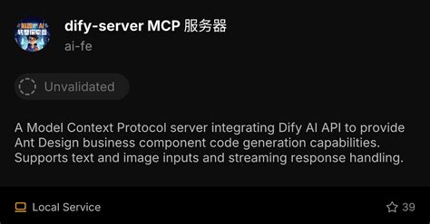 Dify Server Mcp Sunucusu Mcp Servers · Lobehub