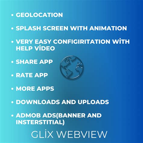 Glix Smart Webview Web To App Webapp With Admob Ads Codemarket