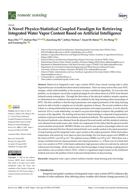 pdf a novel physics statistical coupled paradigm for retrieving