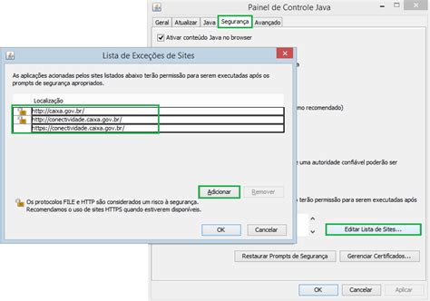 Conectividade Social ICP Erros Configurações Aplicativo Bloqueado