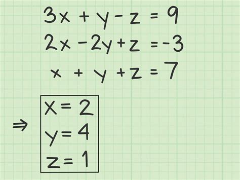 How To Solve Matrices With Pictures Wikihow