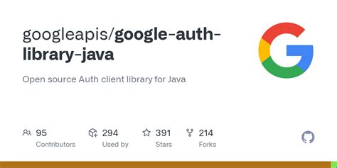 Github Googleapis Google Auth Library Java Open Source Auth Client Library For Java