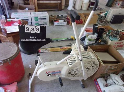 Vitamaster Airwaves Stationary Exercise Bike Bentley And Associates Llc