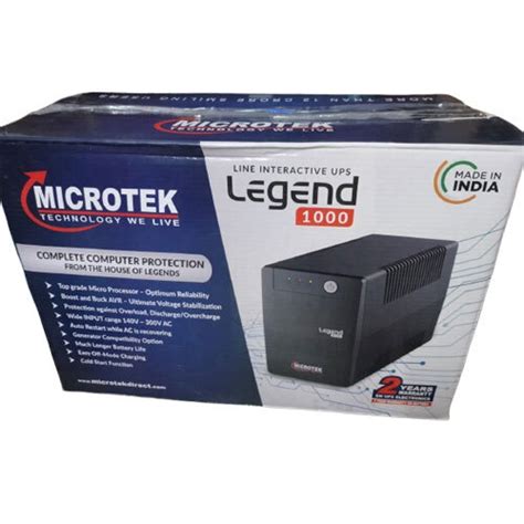 Legend 1000 Computer Ups Color Black At Best Price In Noida R T