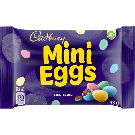 Cadbury Mini Eggs Chocolate Candy Easter Eggs 33 G Party City