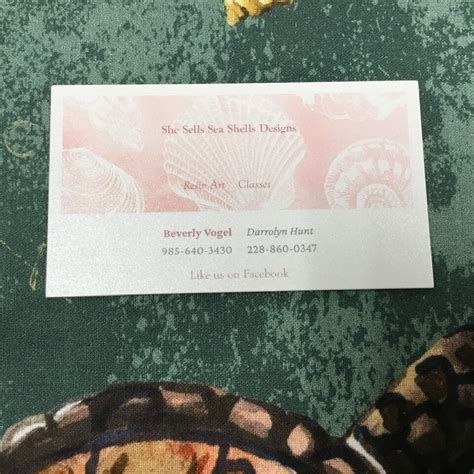 She Sells Seashells Storefront Michaels