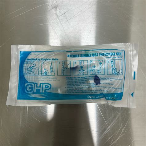 สายน้ำเกลือ Ghp Iv Set ยี้ห้อ Ghp ชุดให้น้ำเกลือพร้อมสาย Shopee Thailand