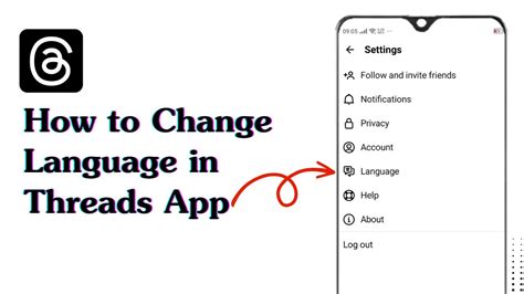 How to Change Language on Threads App in 2023 | Threads Change Language. - YouTube