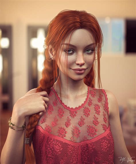 Buried Desires Vn Fanart Olivia Portrait By Mrvargasarts On Deviantart