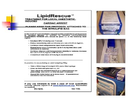 Lipid Rescue—its Not About The Nail Ltc Peter