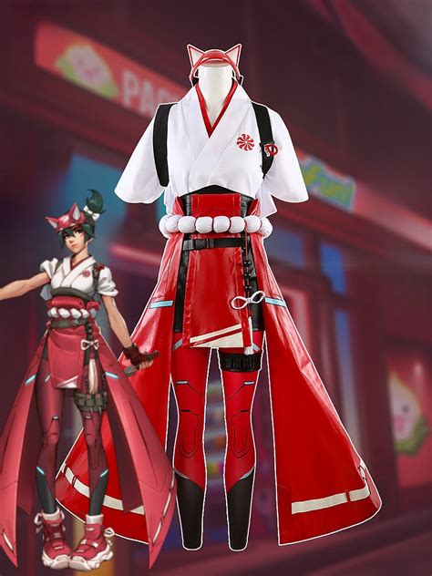 Overwatch 2 Ow2 Kiriko Cosplay Costume Rainybear