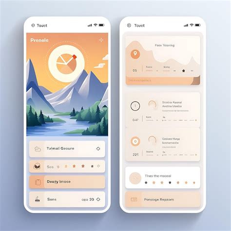 Design De Aplicativo Móvel De Produtividade Gerenciamento De Tarefas Design De Aplicativo Tema
