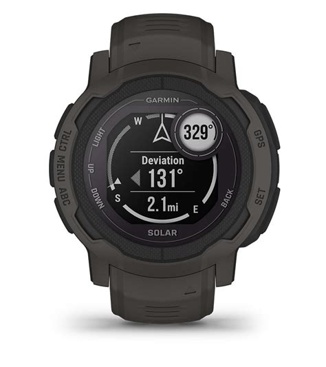 Instinct 2 Solar Solar Powered Wristwatch Graphite Smartwatches