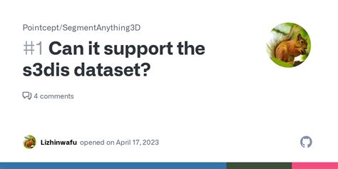 can it support the s3dis dataset · issue 1 · pointcept