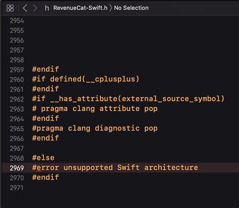 Build Documentation Error For Project With Embedded Watchos App · Issue 2269 · Revenuecat