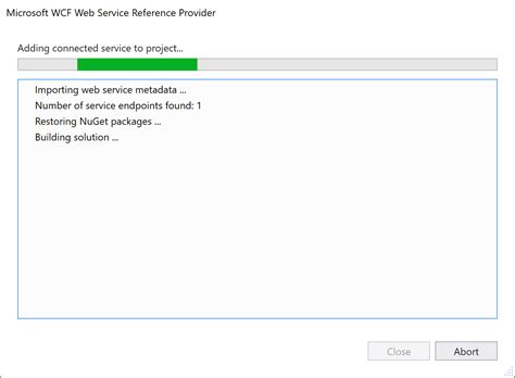 Web Service Reference Provider Error There Was A Problem Reading The Metadataset Argument