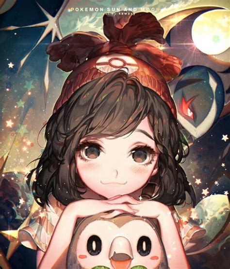 Pokemon Sun And Moon Anime Artwork Pokemon Moon Kawaii Anime