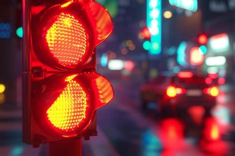 Premium Photo Smart City Traffic Lights Optimizing Flow