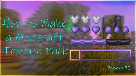 Minecraft Texture Pack Tutorial: How To Create Your Own GUI And Particles In Minecraft - YouTube