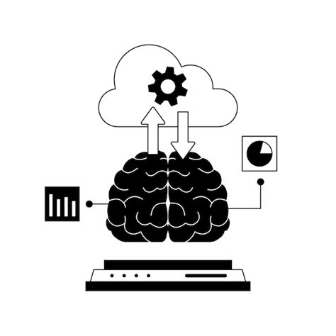 Premium Vector Cloud Computing Of Brain Technology Artificial