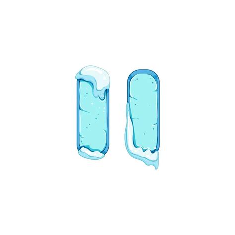 Gui Ice Game Button Cartoon Vector Illustration Vector Art At Vecteezy