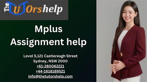 Mplus Assignment Help Mplus Is A Versatile Software That By