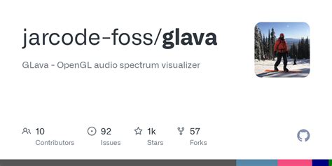 github jarcode foss glava glava opengl audio spectrum visualizer