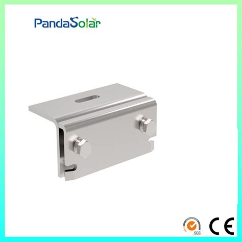 Pandasolar Oem Aluminum Clamping For Steel Tile Roof Solar System Installation China Solar