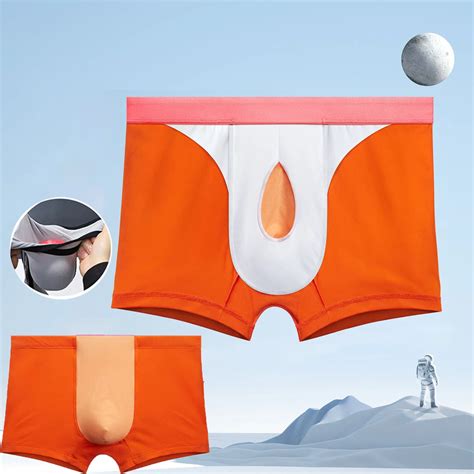Modal Cotton Underwear U Convex Lingerie Elastic Panties Enhancing Pack