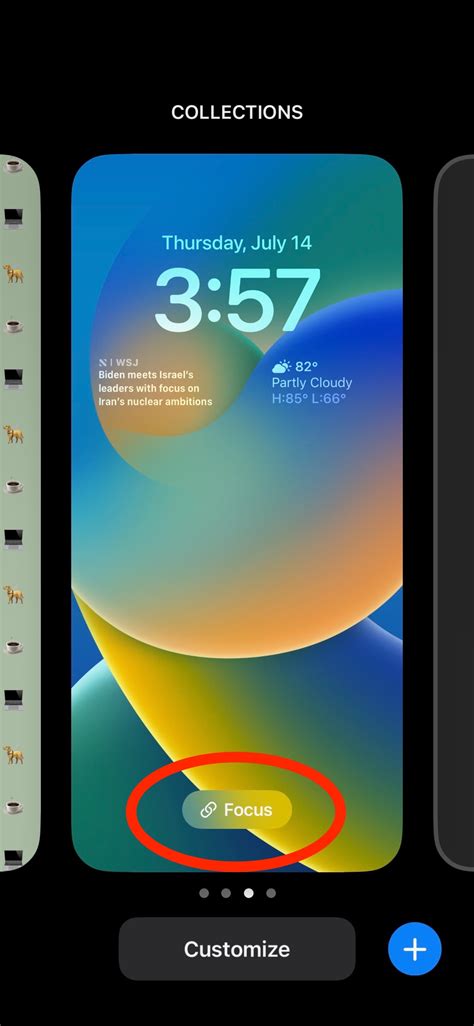 How To Link Your Lock Screen To A Focus Mode With IOS Mashable