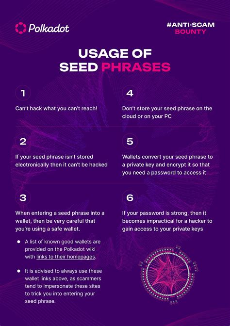 Best Practices For Safeguarding Seed Phrases Polkadot Anti Scam Team