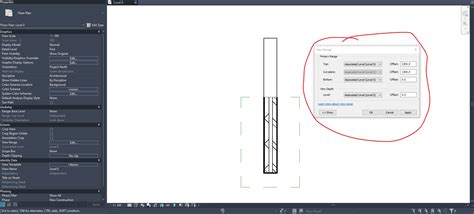 Solved View Range Exceptions For Wall Autodesk Community