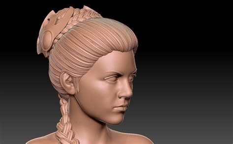 Princess Leia Slave Leia 3d Model 3d Printable Cgtrader