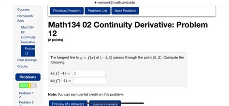 solved math134 02 continuity derivative problem 12 2