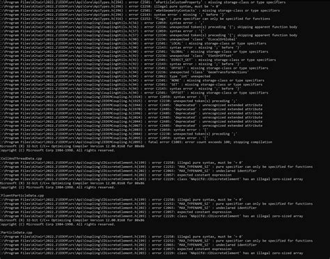 Couple Edem20222 And Fluent 2022 R2 Error — Altair Community