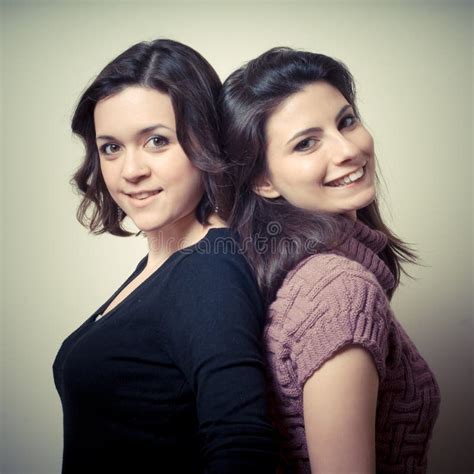 Two Beautiful Girls Kissing Stock Image Image Of Skin Happiness