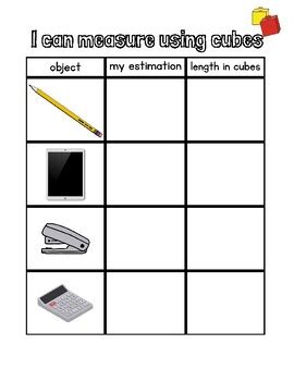 Measuring Length Using Non Standard Units By The Lucky Charms Classroom