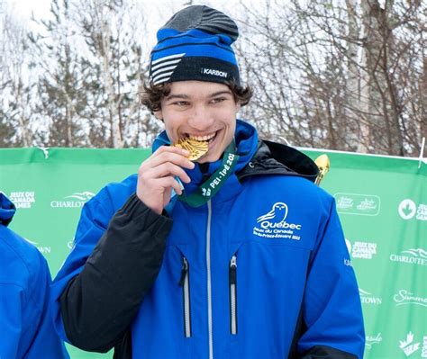 De Broeck Devient Champion Des Jeux Du Canada Dans La Pluie Et Le Vent