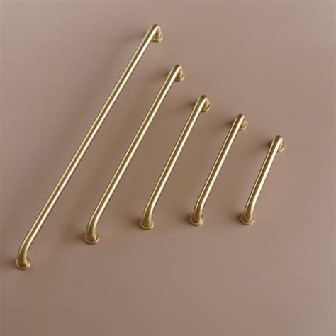 Nordic Brass Handle And Pull Minimalism Handle Brass Cabinet Etsy Artofit