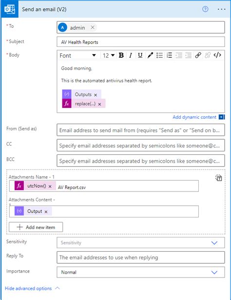 Creating Custom Email Reports With Advanced Hunting And Power Automate