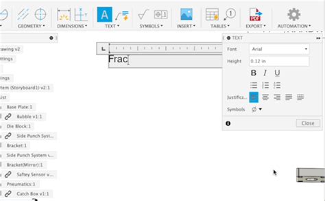 Quick Tip Formatting Text And Dimensions Fractions Clint Brown