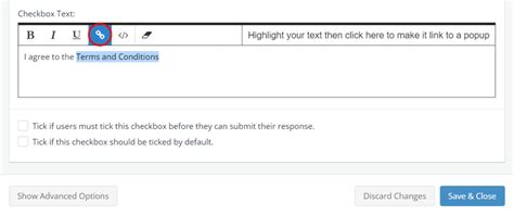 Adding Url Links To Your Form Snapforms Resources And Faqs