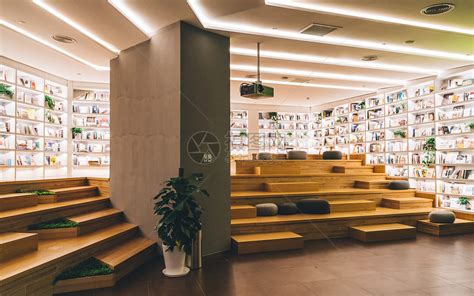 书店图书馆室内环境高清图片下载 正版图片500768917 摄图网