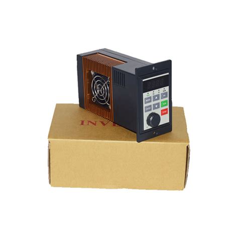 Vfd 220v 200w 400w 750w Single Phase Input Three Phase Output 220v Motor Speed Controller